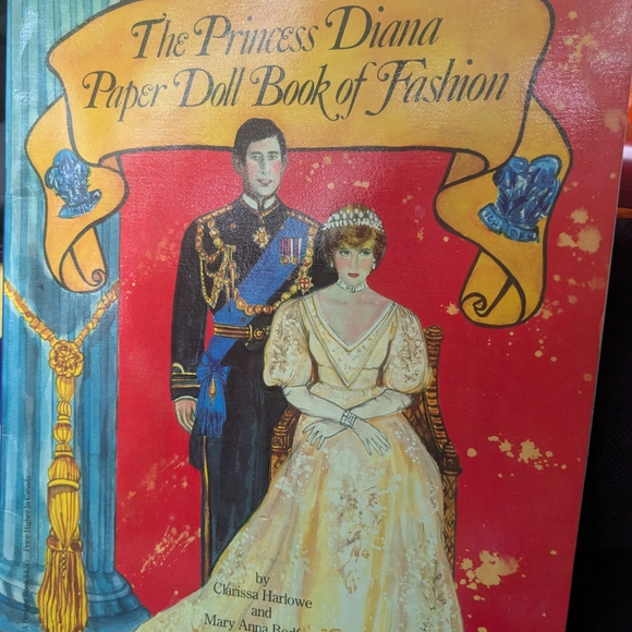 Perigee Books | Toys | The Princess Diana Paper Doll Book Of Fashion ...